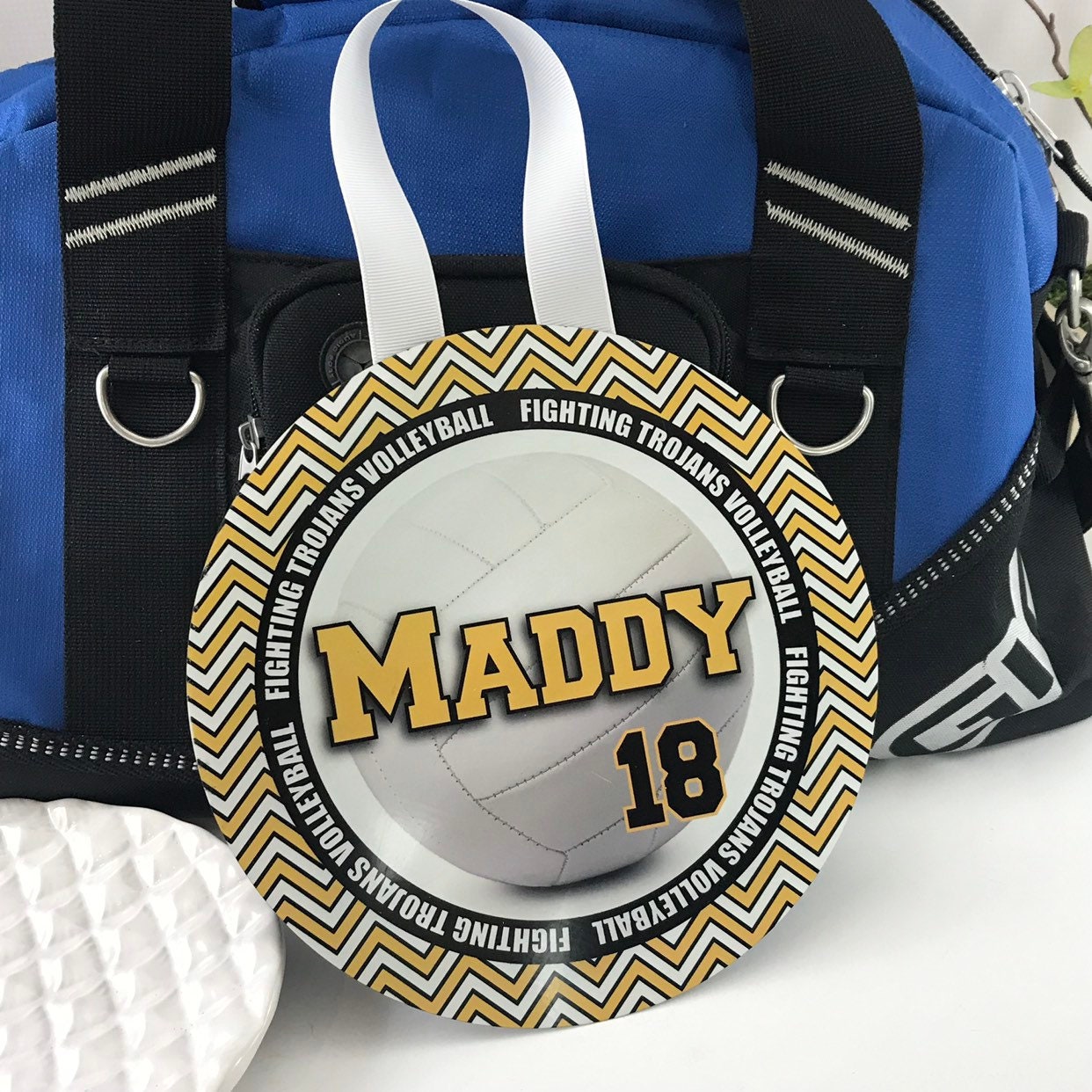Volleyball Locker, Door, Wall Decoration, Personalized, Monogrammed - Etsy