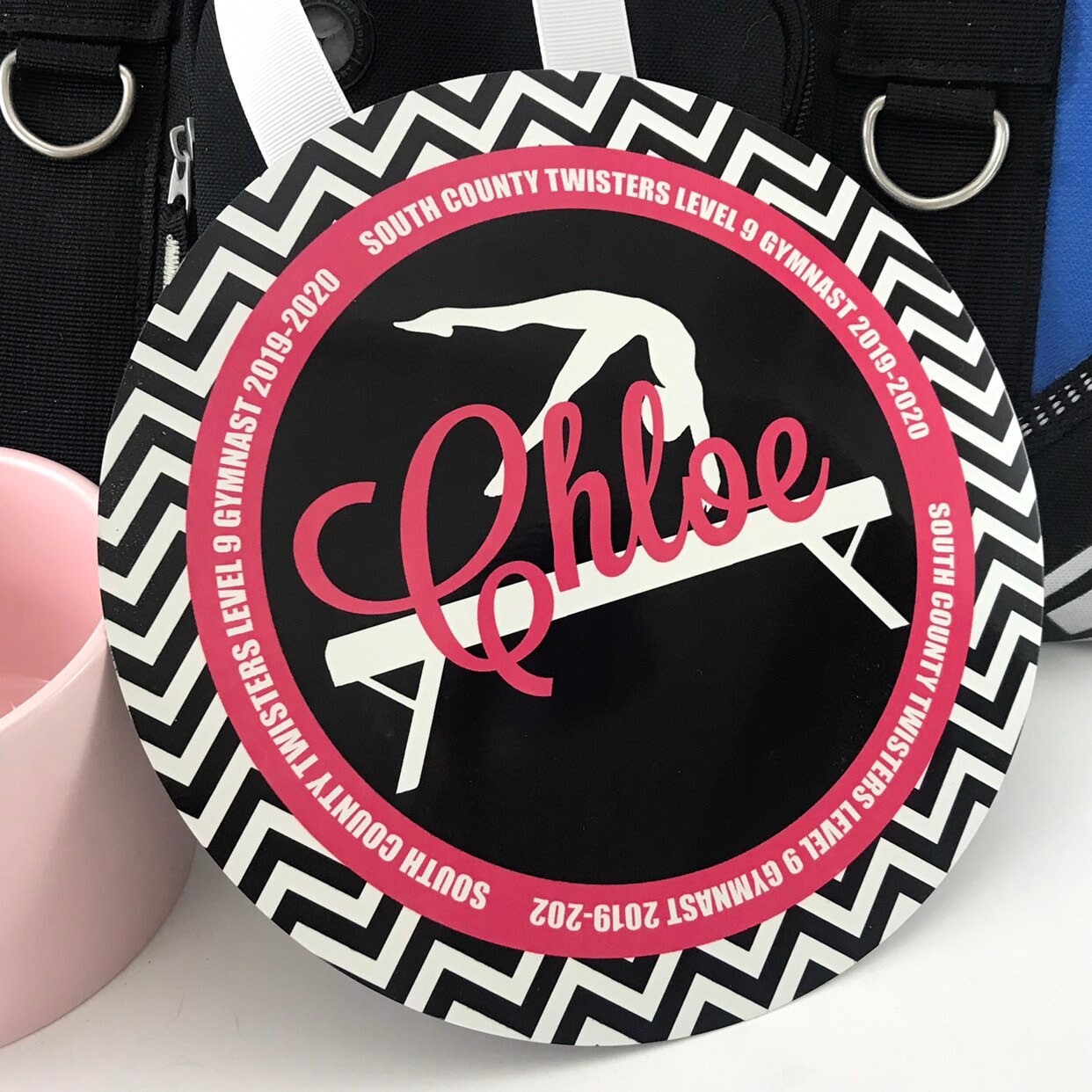 Gymnastics Beam Locker, Door, Wall Decoration, Personalized ...