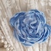Blue Flower Brooch Light Blue Flower Hair Clip Small Flower - Etsy