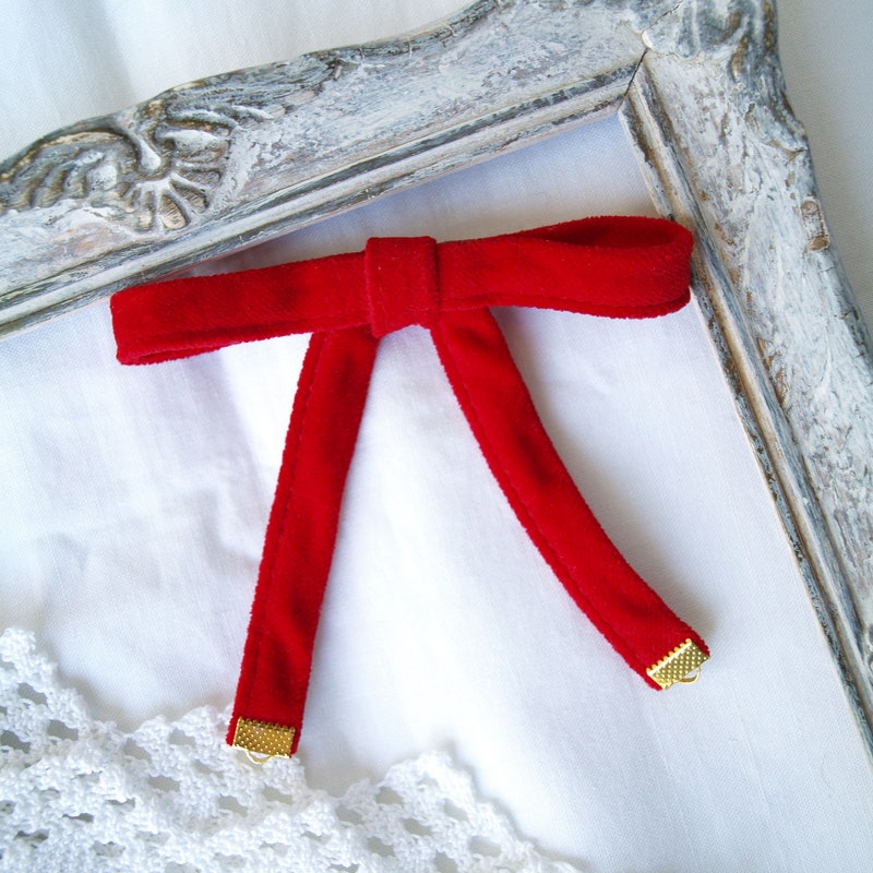 Bow Brooch - Etsy