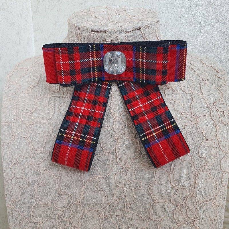 Tartan Bow Tie - Etsy