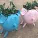 Propane Tank Pig Planter Metal Art Pig Planter Made Form Recycled ...