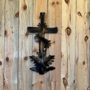 Cross Wall Decor, Cross Metal Wall Sign, Metal Wall Crosses for Home ...