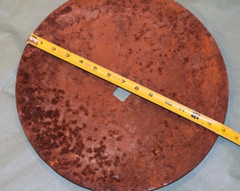 Plow disc art | Etsy