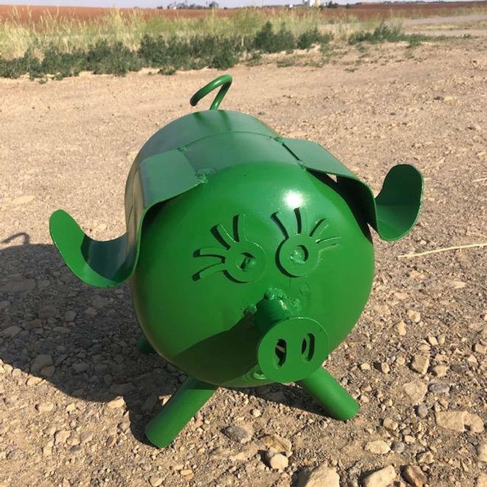 Helium Tank Pig Metal Art Pig Made for Upcycled Helium Tank and Other ...