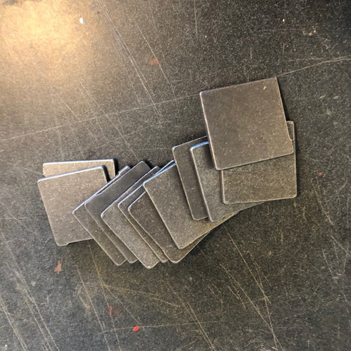 1 5/8" Weld on Tube End Cap Square Tubing Caps for 2" or 1 3/4" Square ...