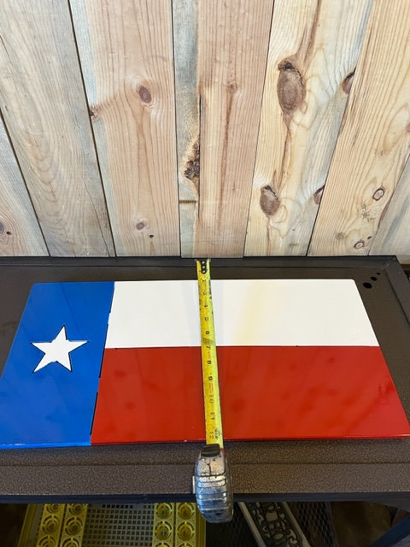 Steel Texas Flag Metal Art Texas Metal Texas Flag Quality Steel ...