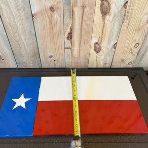 Steel Texas Flag Metal Art Texas Metal Texas Flag Quality Steel ...