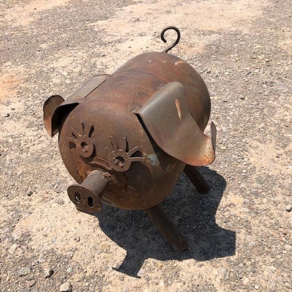 Helium Tank Pig Metal Art Pig Made for Upcycled Helium Tank - Etsy