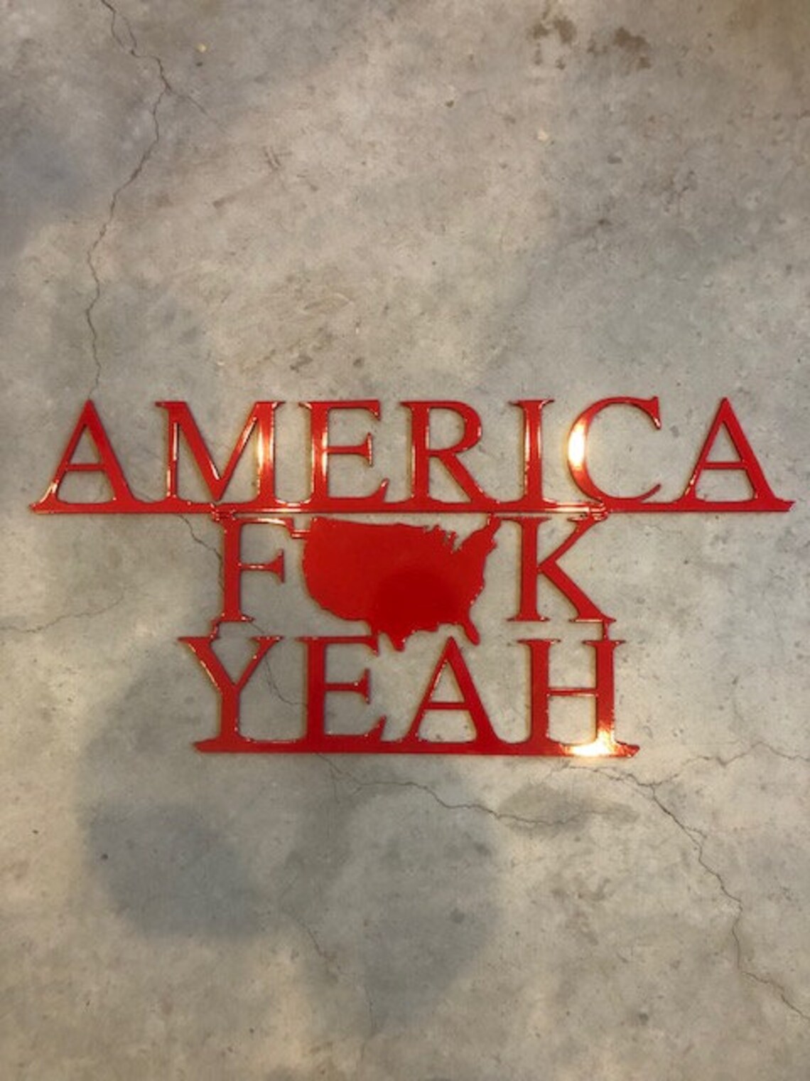 America Metal Sign Merica Fuck Yeah Sign Usa Fck Yeah Sign Etsy