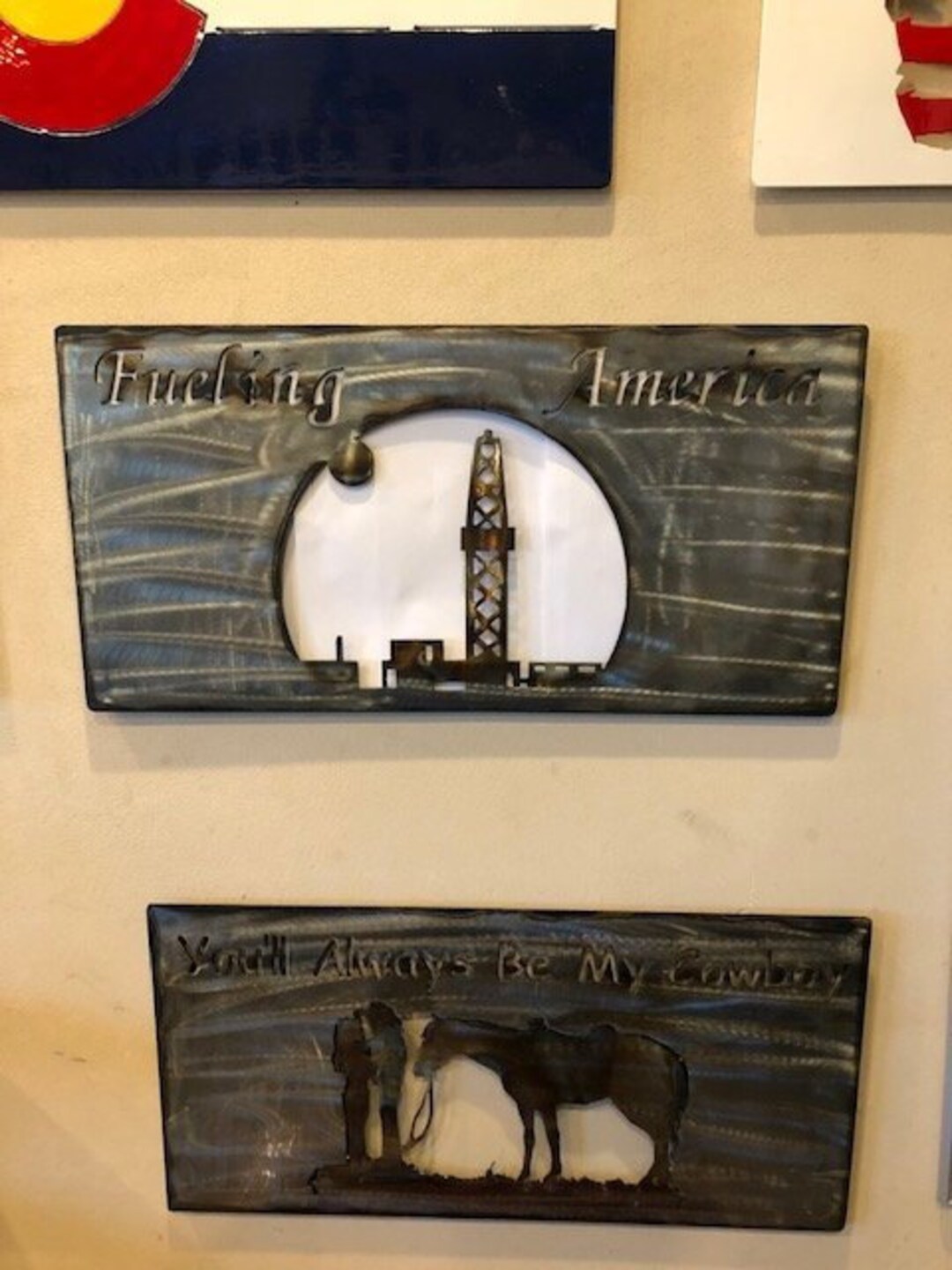 Fueling America Sign, Drill Rig Sign, Oil and Gas Rig Sign - Etsy