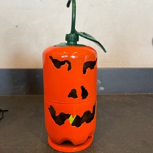 Pumpkin Upcycled Propane Tank Metal Pumpkin Yard Art - Etsy