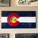 Steel Colorado Flag Metal Art Colorado Metal Colorado Flag Quality ...