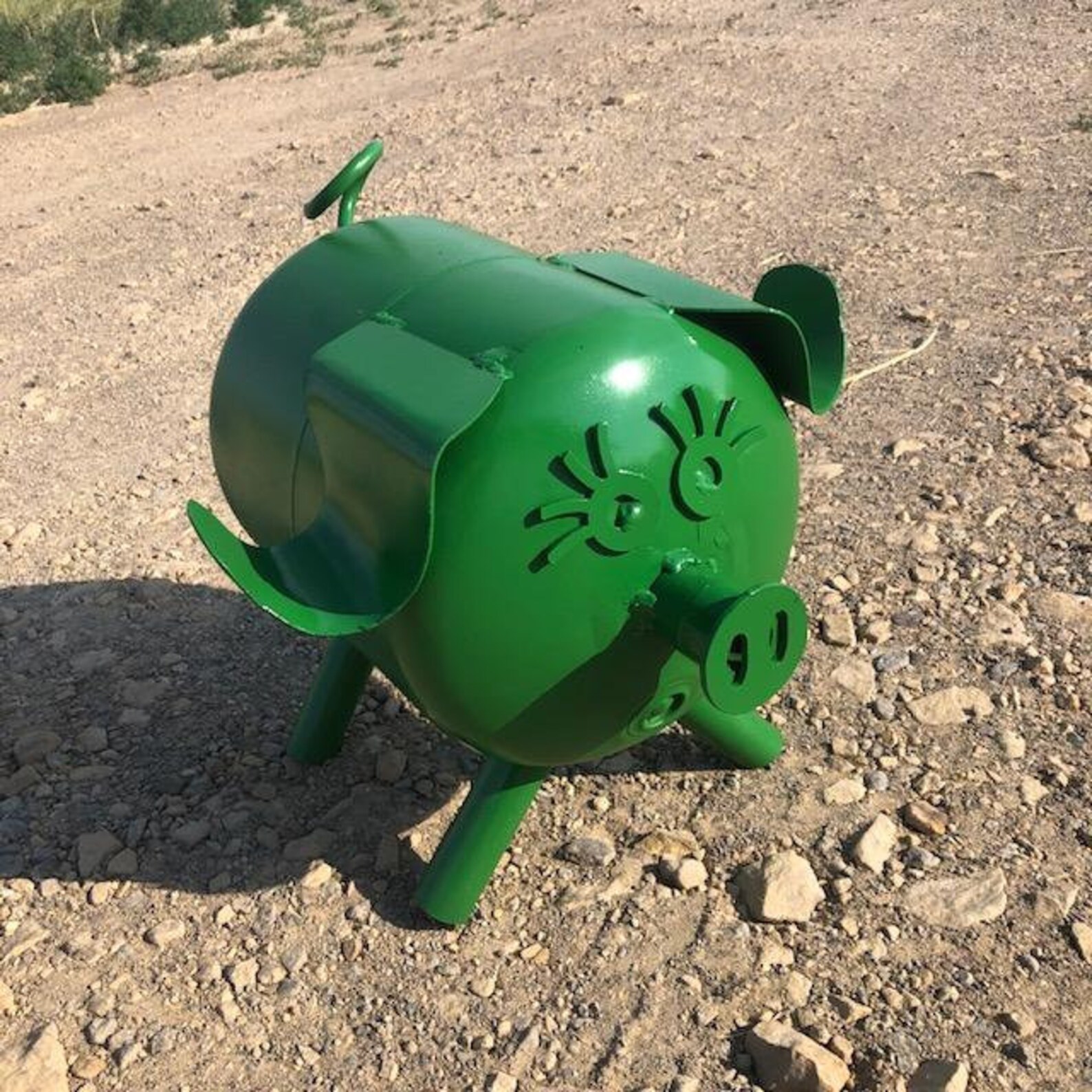 Helium Tank Pig Metal Art Pig Made for Upcycled Helium Tank and Other ...
