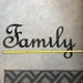 Large Family Sign Made Out of Thick Steel and Powdercoated - Etsy
