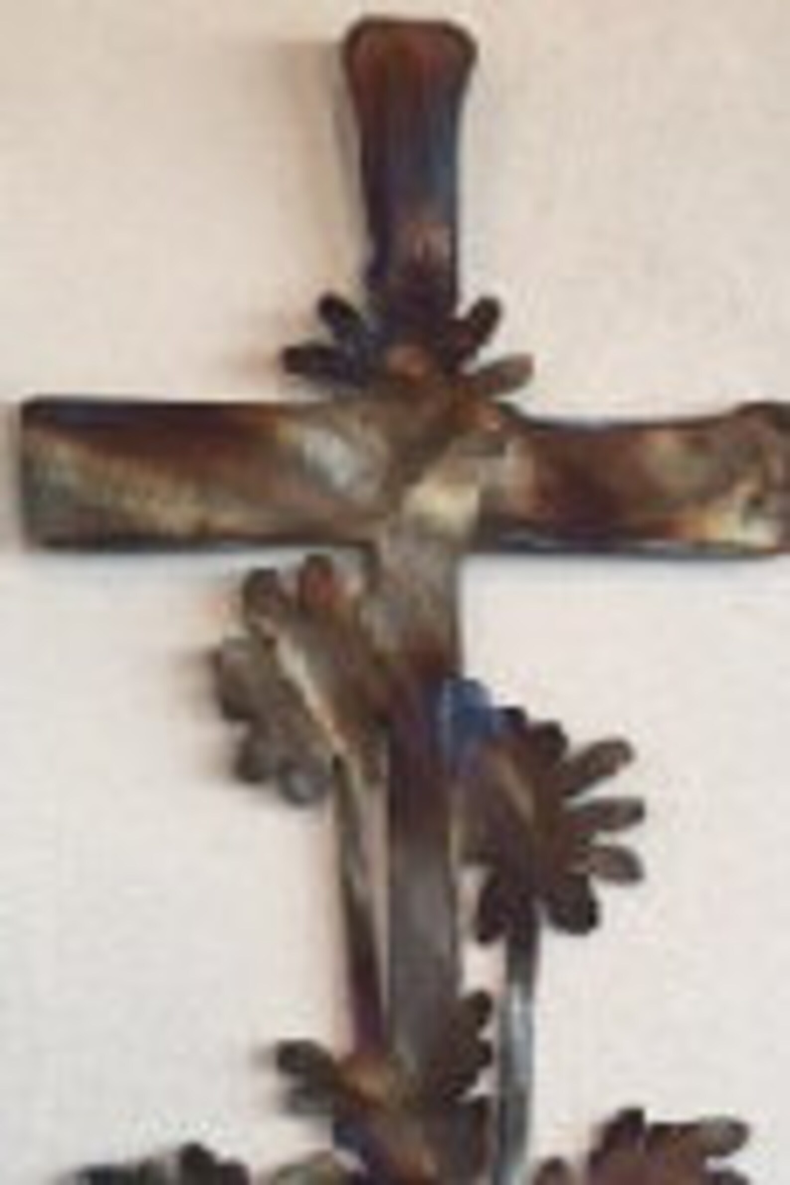 Cross Wall Decor Cross Metal Wall Sign Metal Wall Crosses | Etsy
