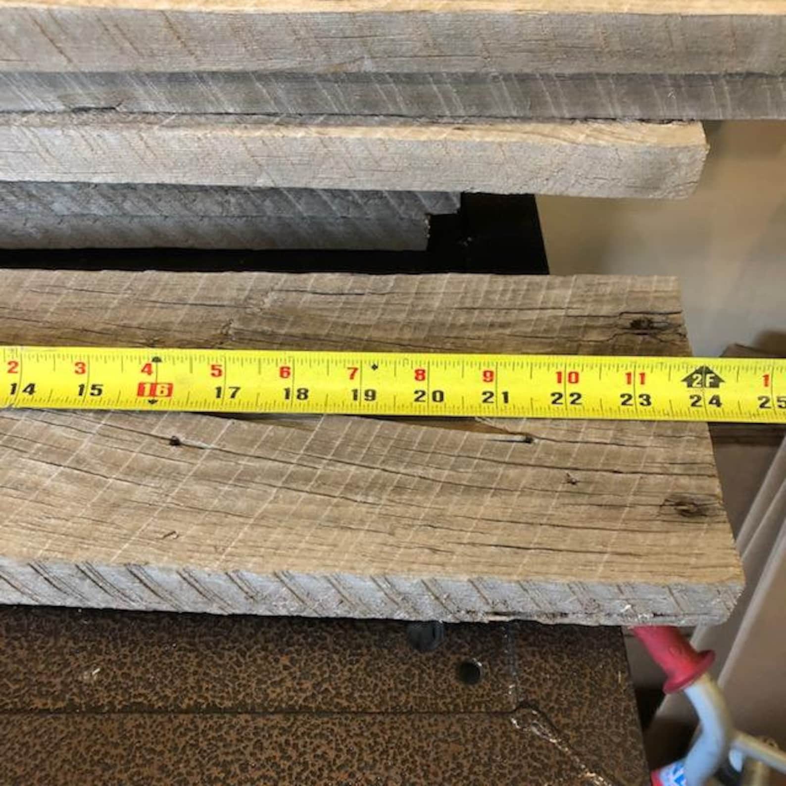 Rustic Weathered Reclaimed Barn Wood (2) 24" Long Boards Salvaged ...