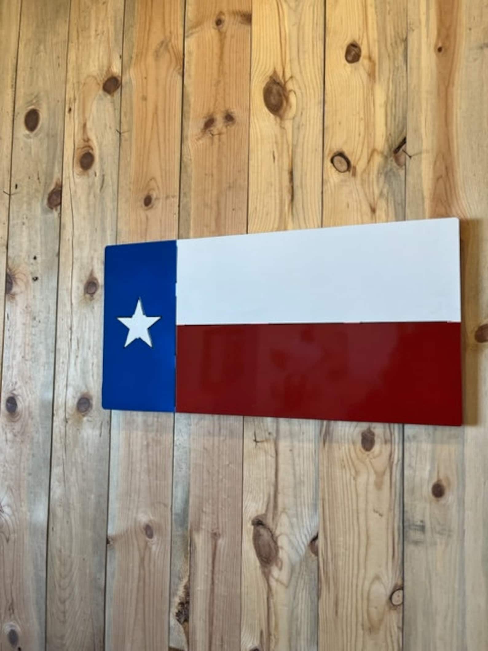 Steel Texas Flag Metal Art Texas Metal Texas Flag Quality Steel ...
