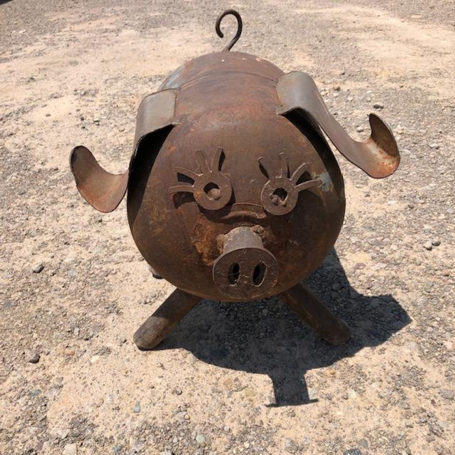 Helium Tank Pig Metal Art Pig Made for Upcycled Helium Tank - Etsy