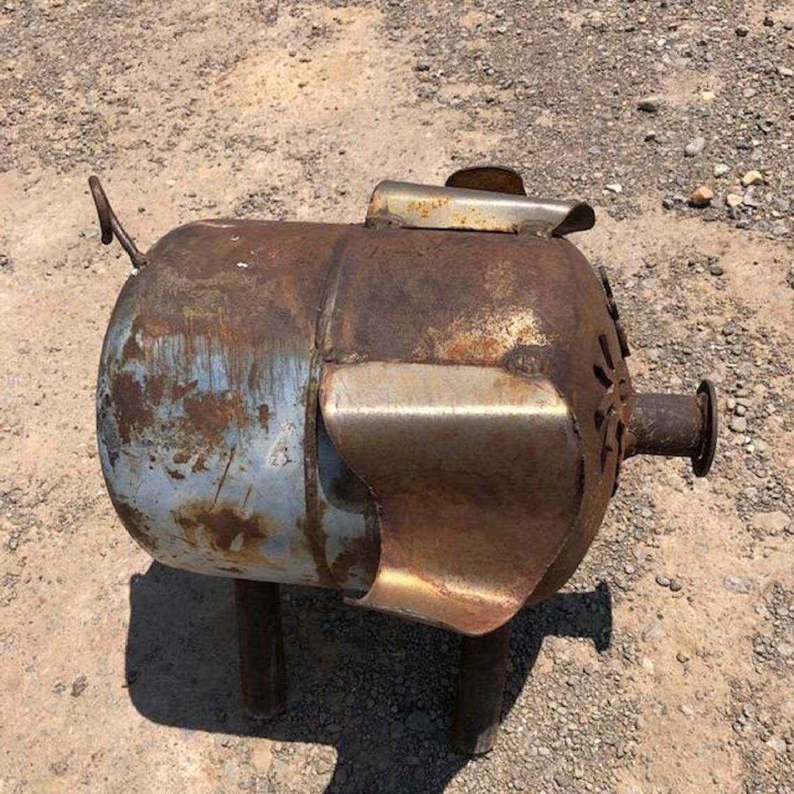 Helium tank pig metal art pig made for upcycled Helium tank - Etsy 日本
