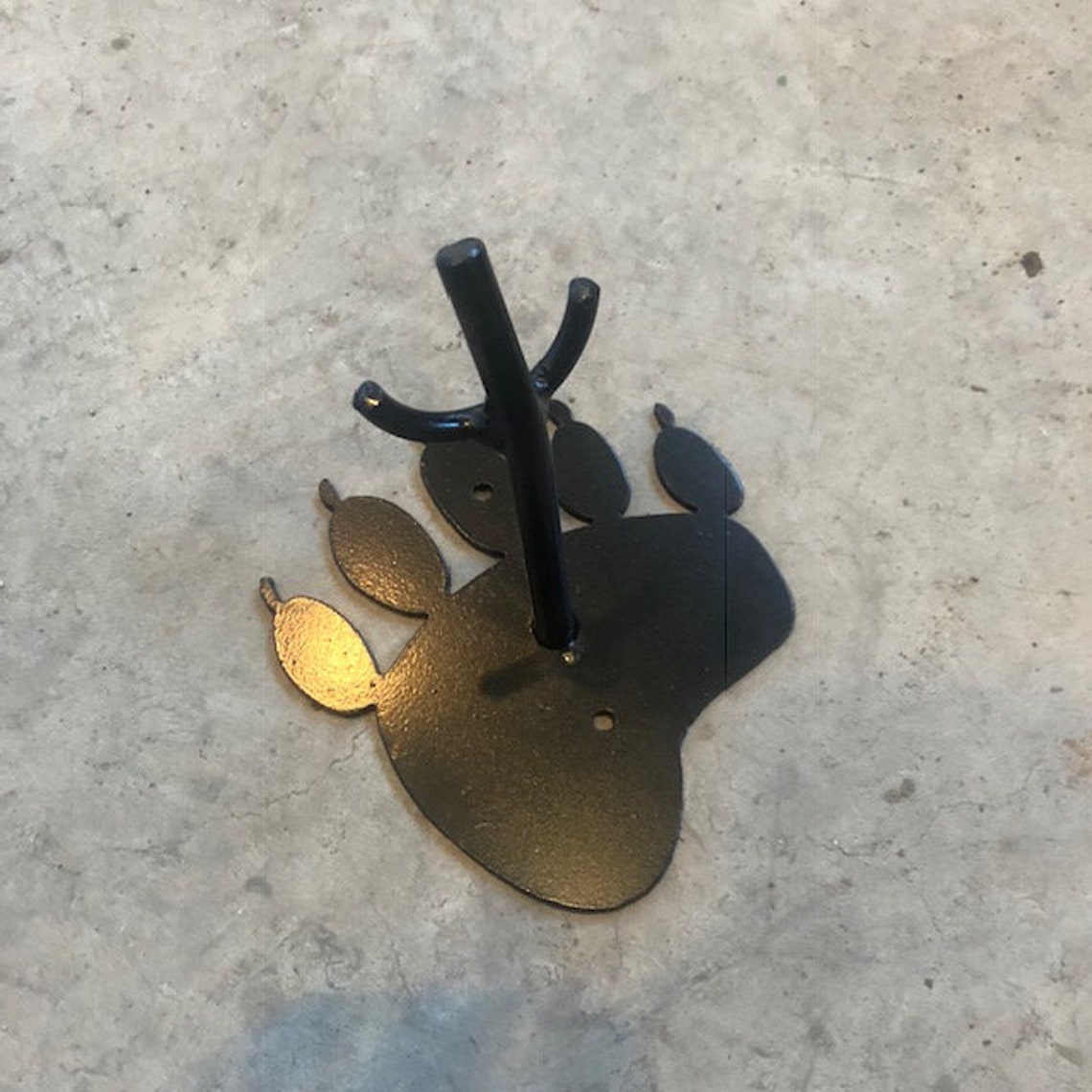 Steel European Wall Mount Bear Paw Bear Print Bracket Perfect | Etsy