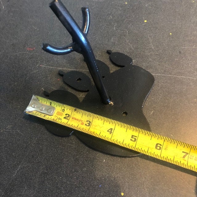 Steel European Wall Mount Bear Paw Bear Print Bracket Perfect | Etsy