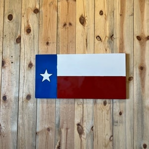Steel Texas Flag Metal Art Texas Metal Texas Flag Quality Steel ...