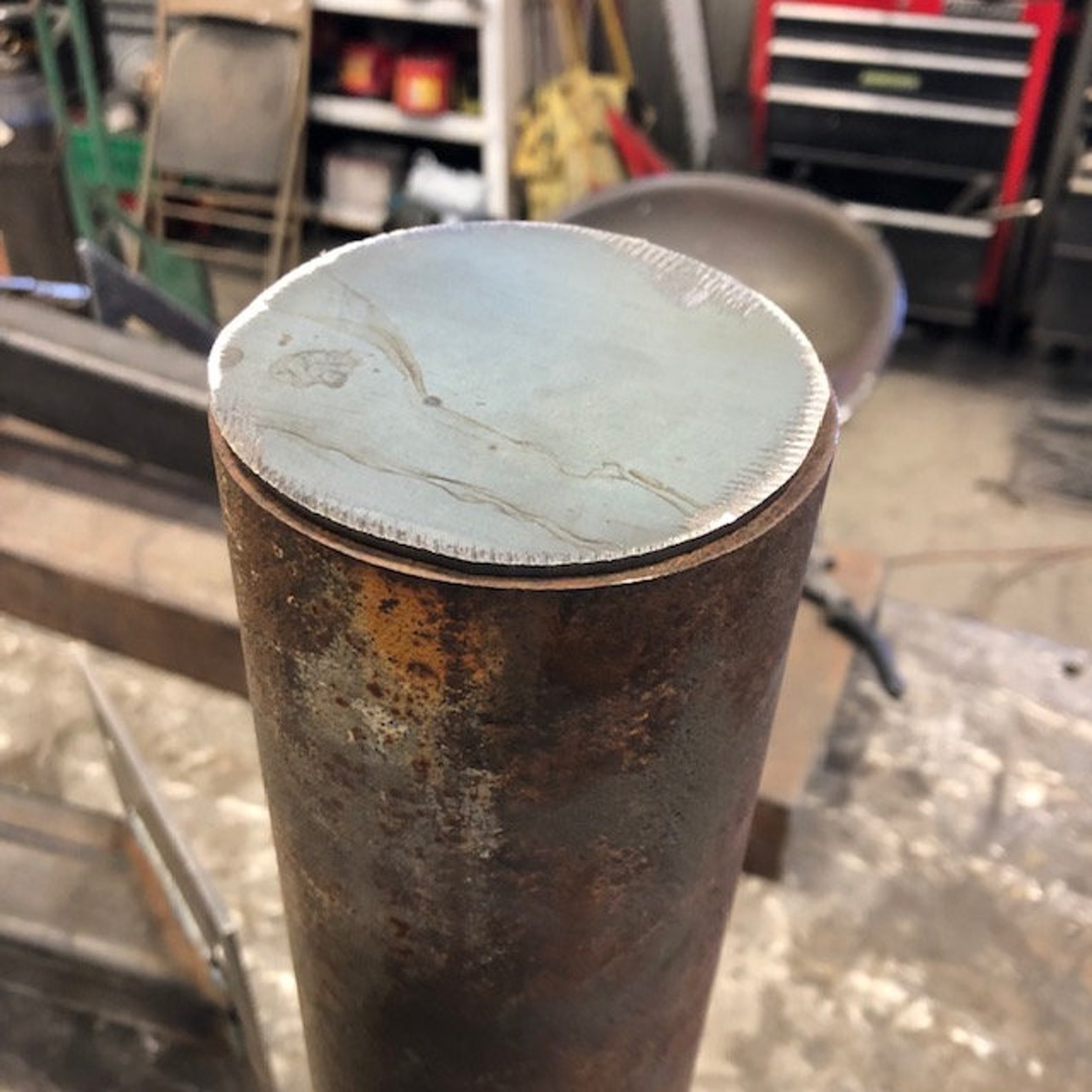 3 1/2 Weld on Tube End Cap Pipe Caps for 3.5 Pipe - Etsy