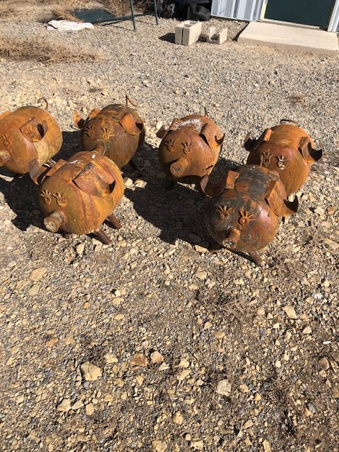 Propane Tank Pig Metal Art Pig Made Form Upcycled Propane Tank - Etsy ...