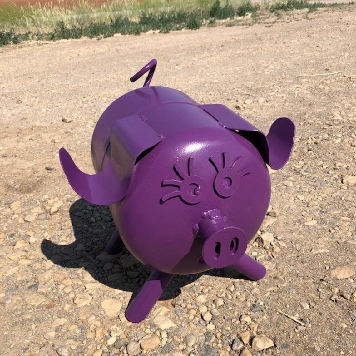 Helium Tank Pig Metal Art Pig Made for Upcycled Helium Tank and Other ...