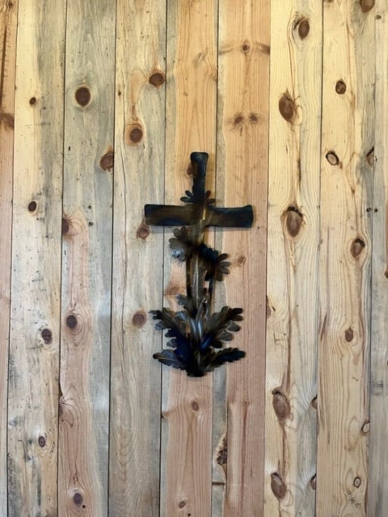 Cross Wall Decor Cross Metal Wall Sign Metal Wall Crosses - Etsy