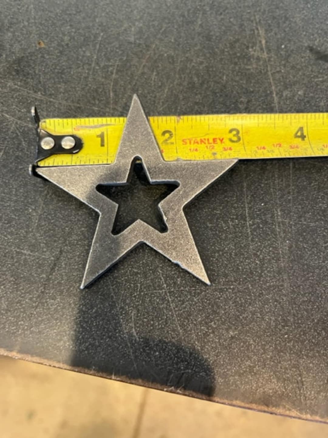 25 Decorative Steel Stars at a Time With a Center Star Cut Blank Craft ...