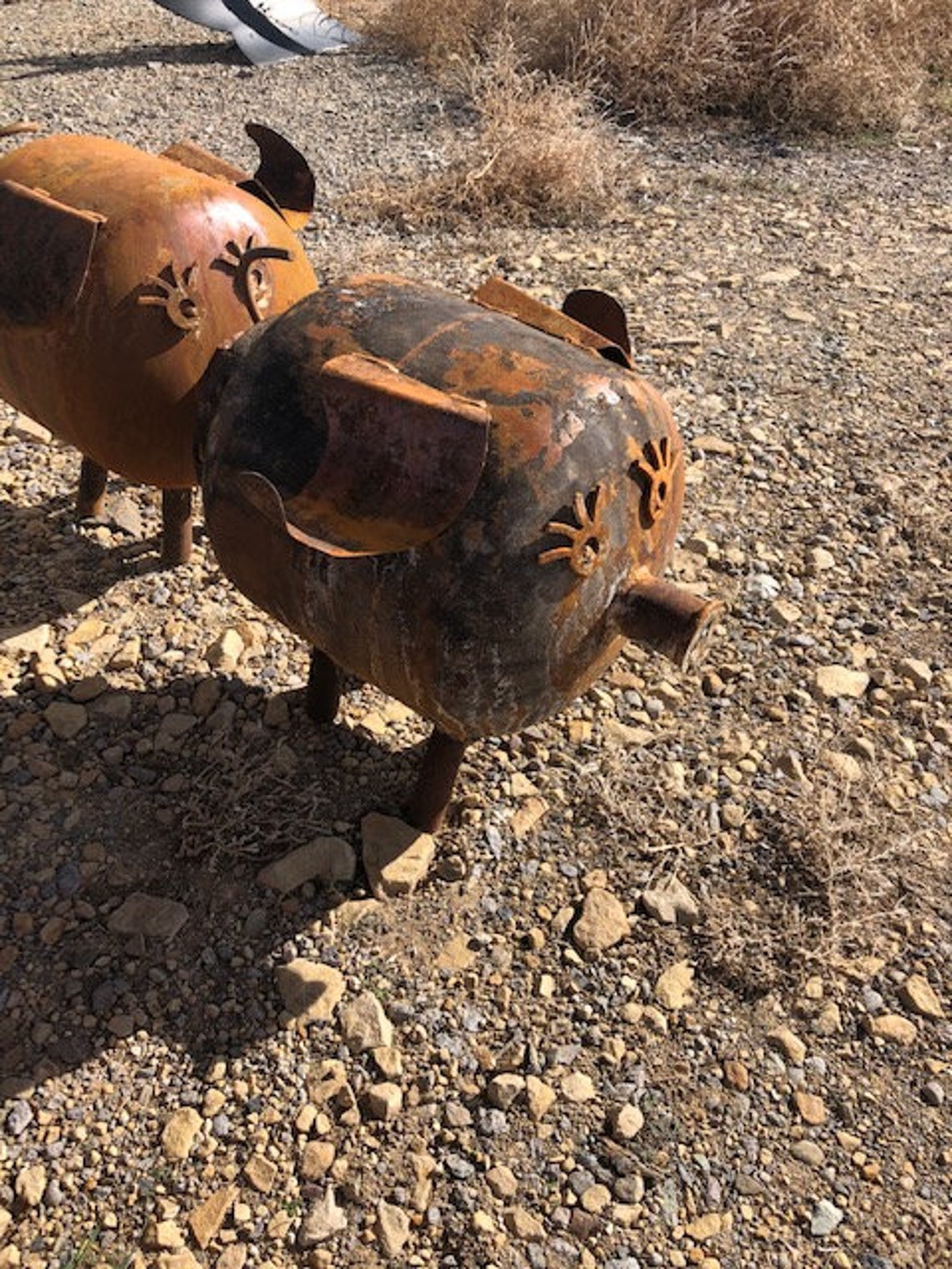 Propane Tank Pig Metal Art Pig Made Form Upcycled Propane Tank - Etsy