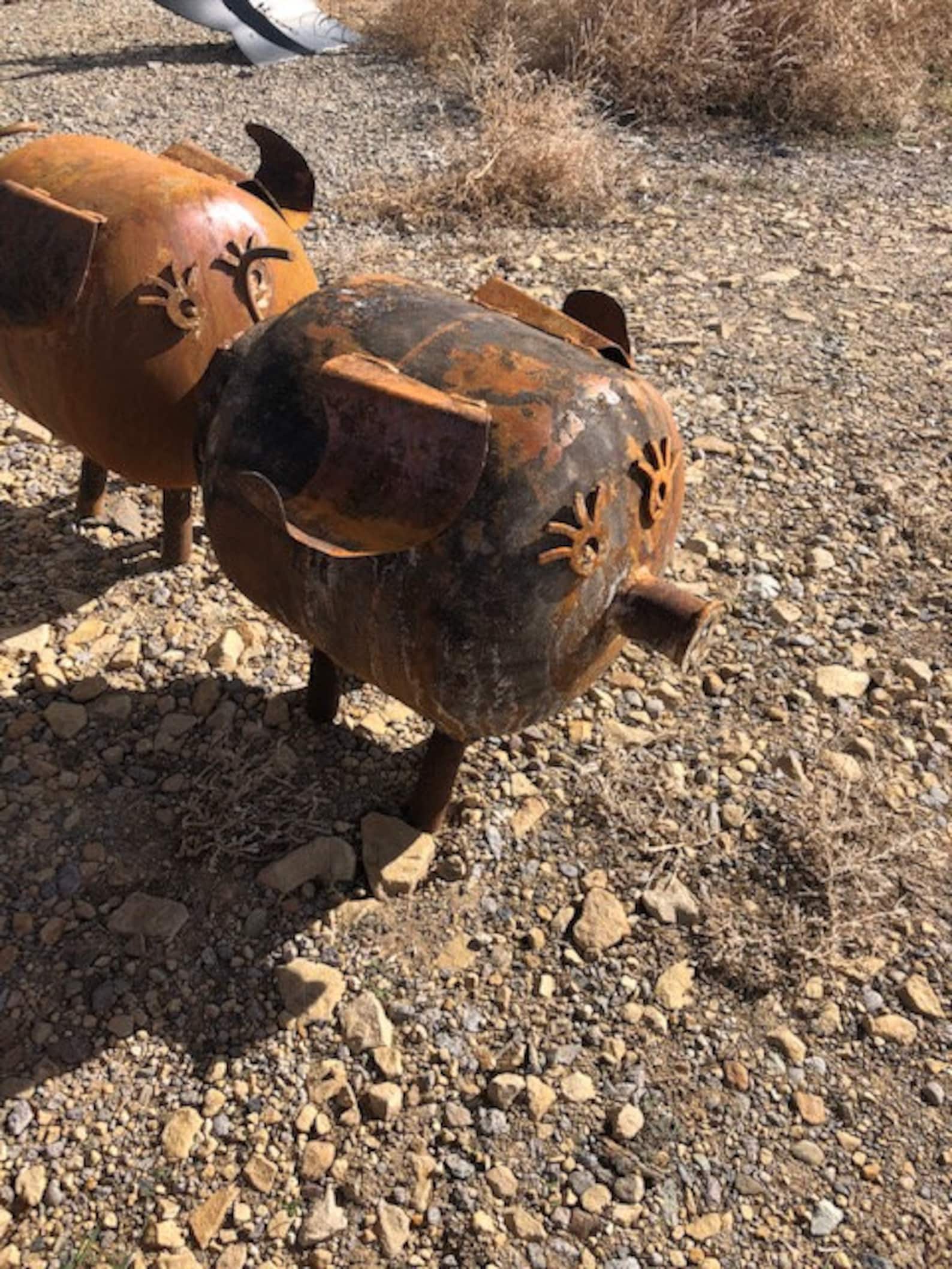 Propane Tank Pig Metal Art Pig Made Form Upcycled Propane Tank - Etsy ...