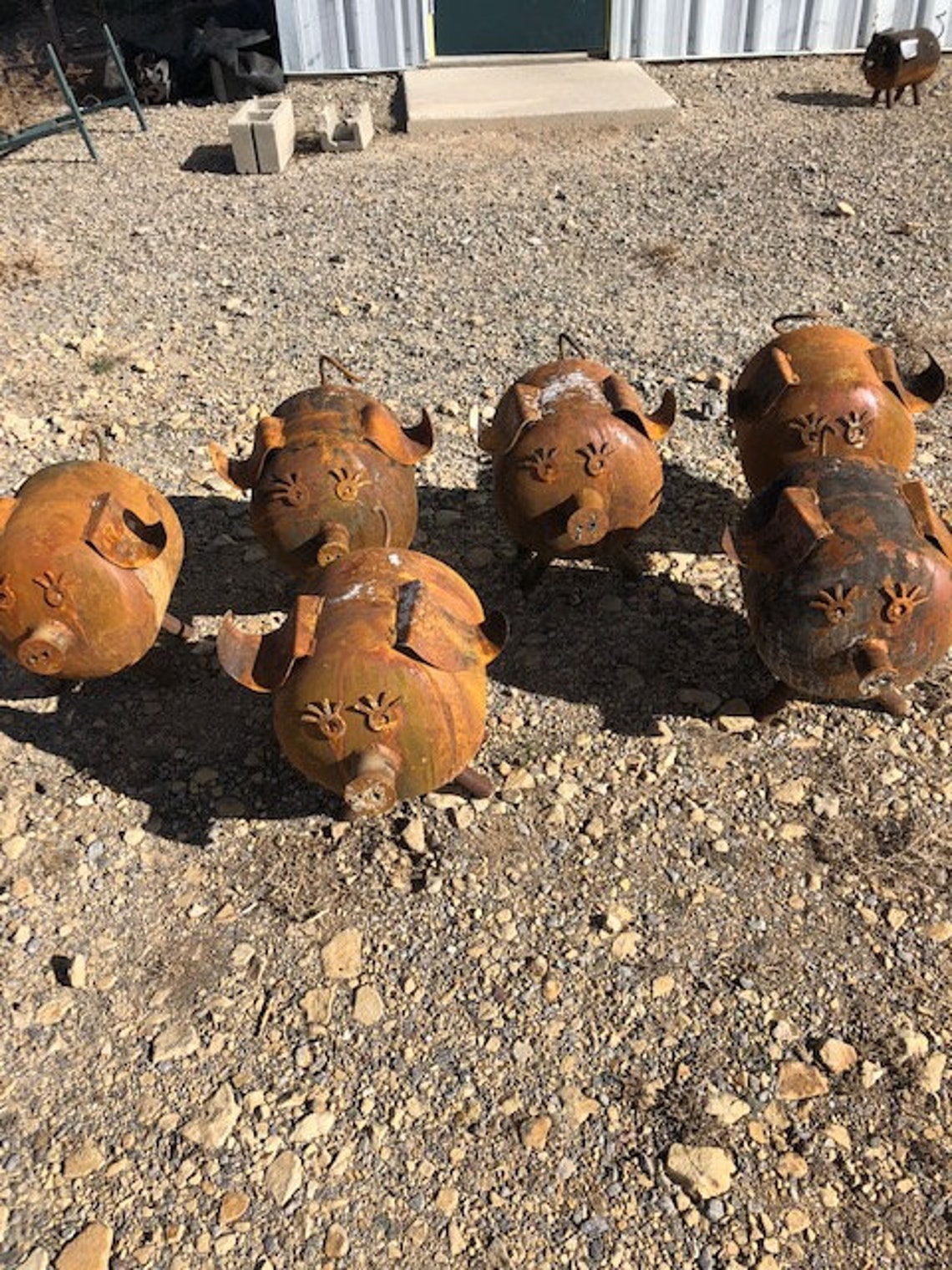 Propane Tank Pig Metal Art Pig Made Form Upcycled Propane Tank - Etsy