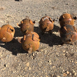 Propane Tank Pig Metal Art Pig Made Form Upcycled Propane Tank and ...