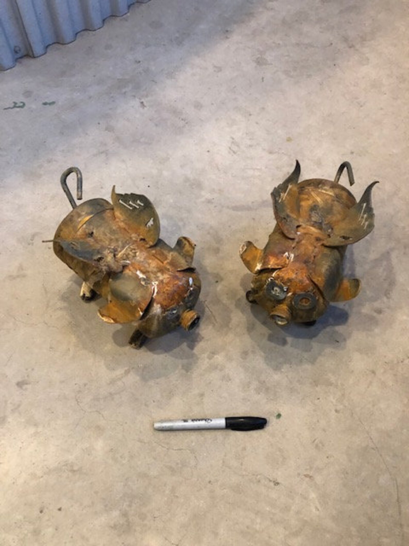 Propane Pig With Wings When Pigs Fly Upcycled Pig Made From - Etsy