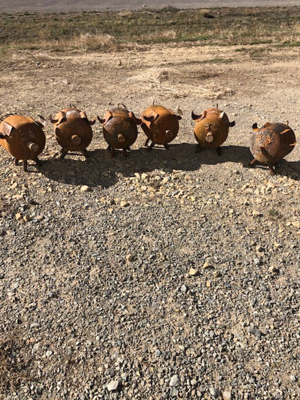 Propane Tank Pig Metal Art Pig Made Form Upcycled Propane Tank - Etsy