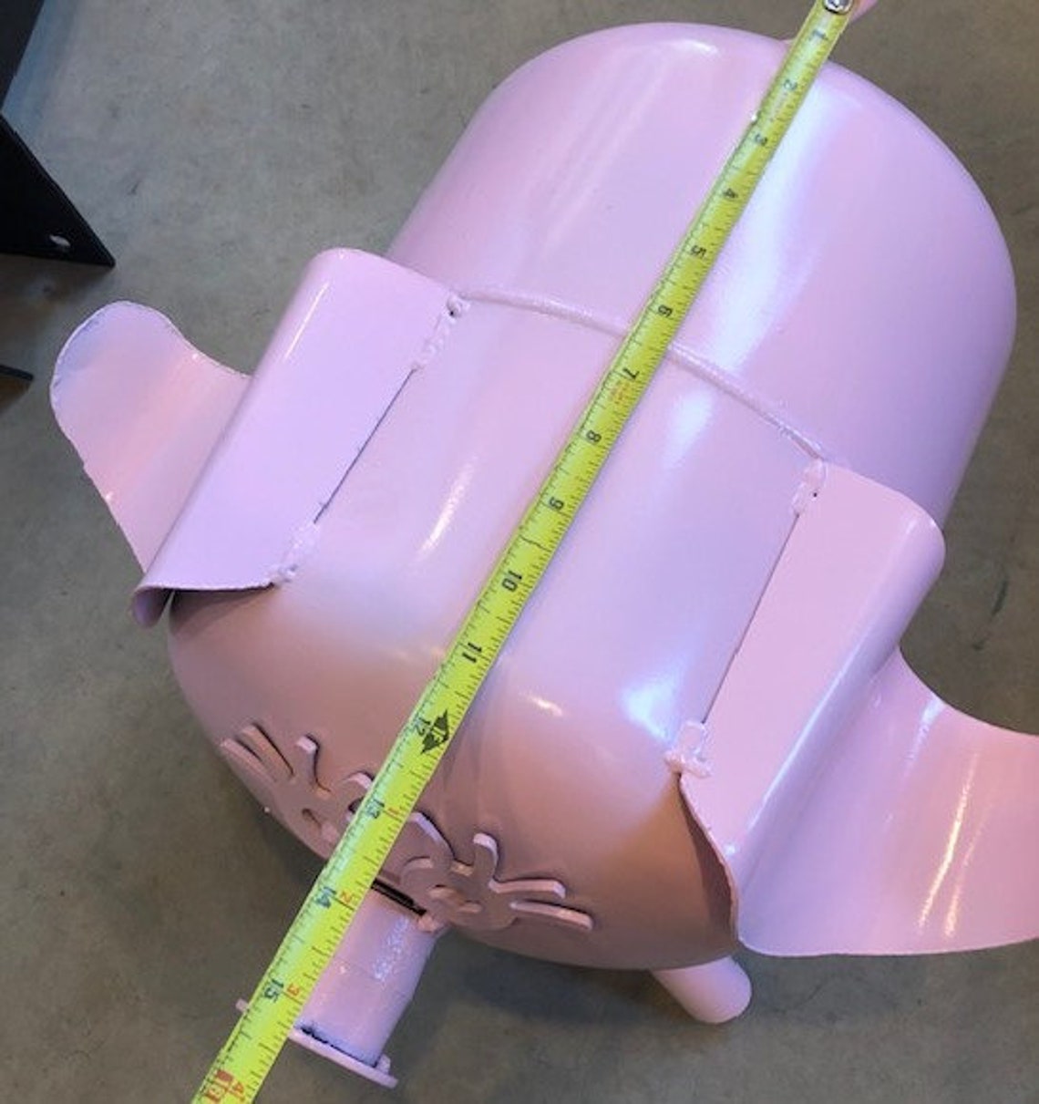 Helium Tank Pig Metal Art Pig Made for Upcycled Helium Tank and Other ...