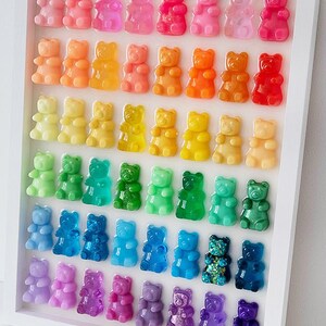 Vibrant Gummy Bear Wall Art Set for Nursery or Kid's Room Decoration - Etsy
