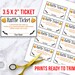 Halloween Raffle Ticket Template Editable, Printable Raffle Ticket ...