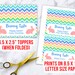Bunny Tails Bag Topper Printable, Editable Easter Treat Bag Topper ...
