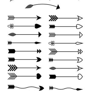 90+ Arrows Clipart Mega Bundle, Tribal Arrow Clipart, Rustic Arrow ...
