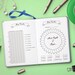 Bujo Journal Sleep Trackers, Sleep Tracking, Sleep Planner Printable ...