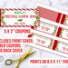 Christmas Coupon Book Editable, Printable Reward Coupons for Kids ...