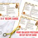 Thanksgiving Recipe Card Printable, Editable Thanksgiving Recipe ...