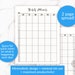 Yearly Planner Printable- Vertical, Year at a Glance Printable, Undated ...