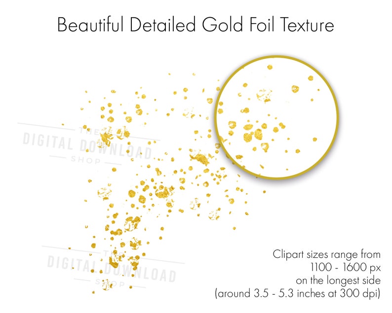 Gold Splatters Clipart Gold Digital Paint Splatter Overlays | Etsy