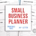 Small Business Planner Printable, Home Business Organizer, Etsy ...