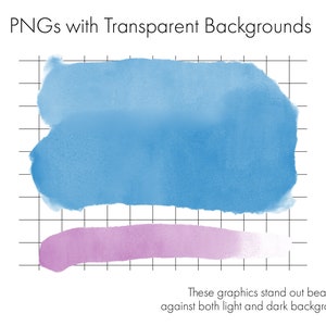 Watercolor Clipart, Watercolor Elements Clipart, Watercolor Shapes ...